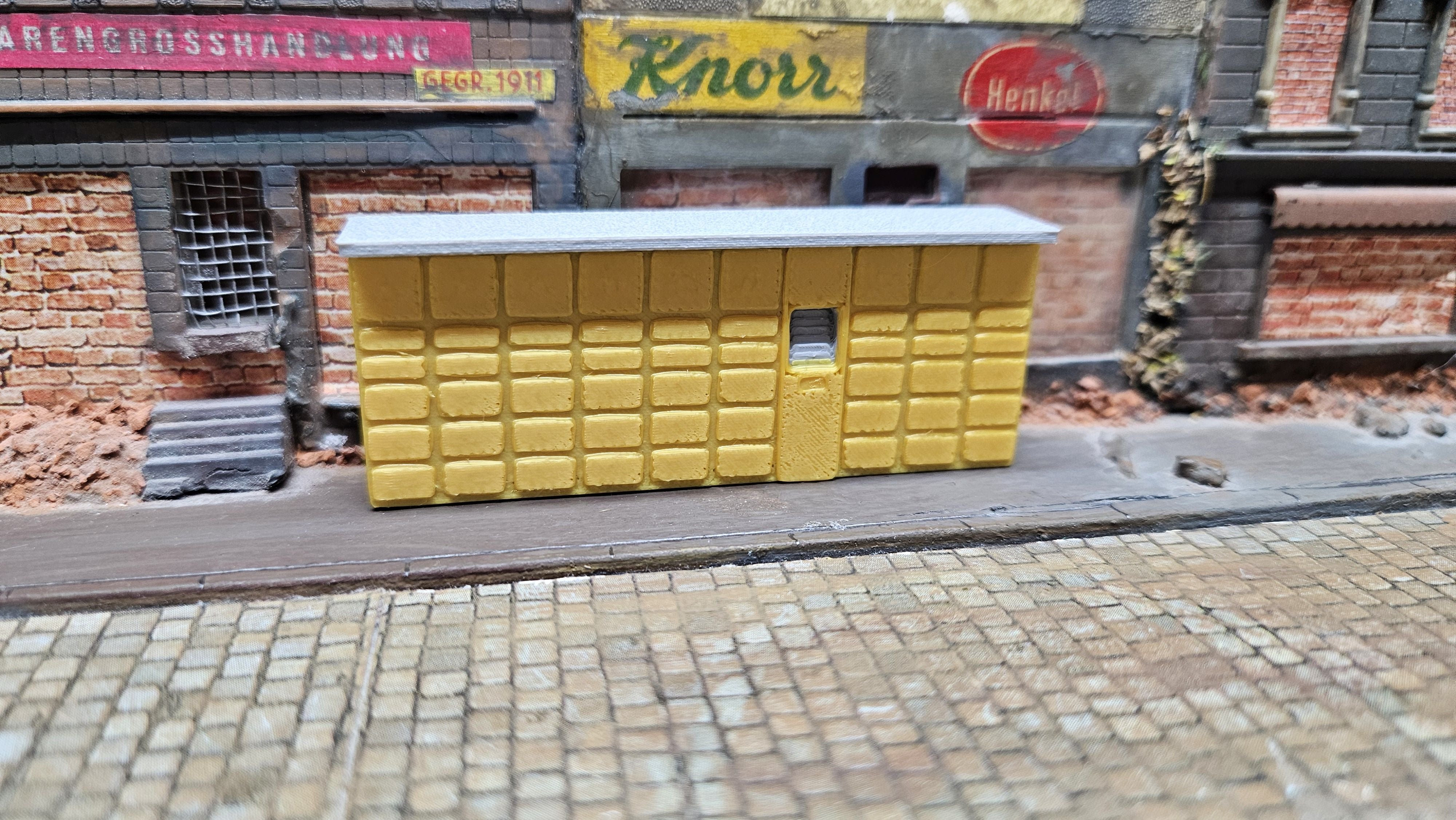 Packstation für DHL Pakete, Post usw. – 3D-Scale