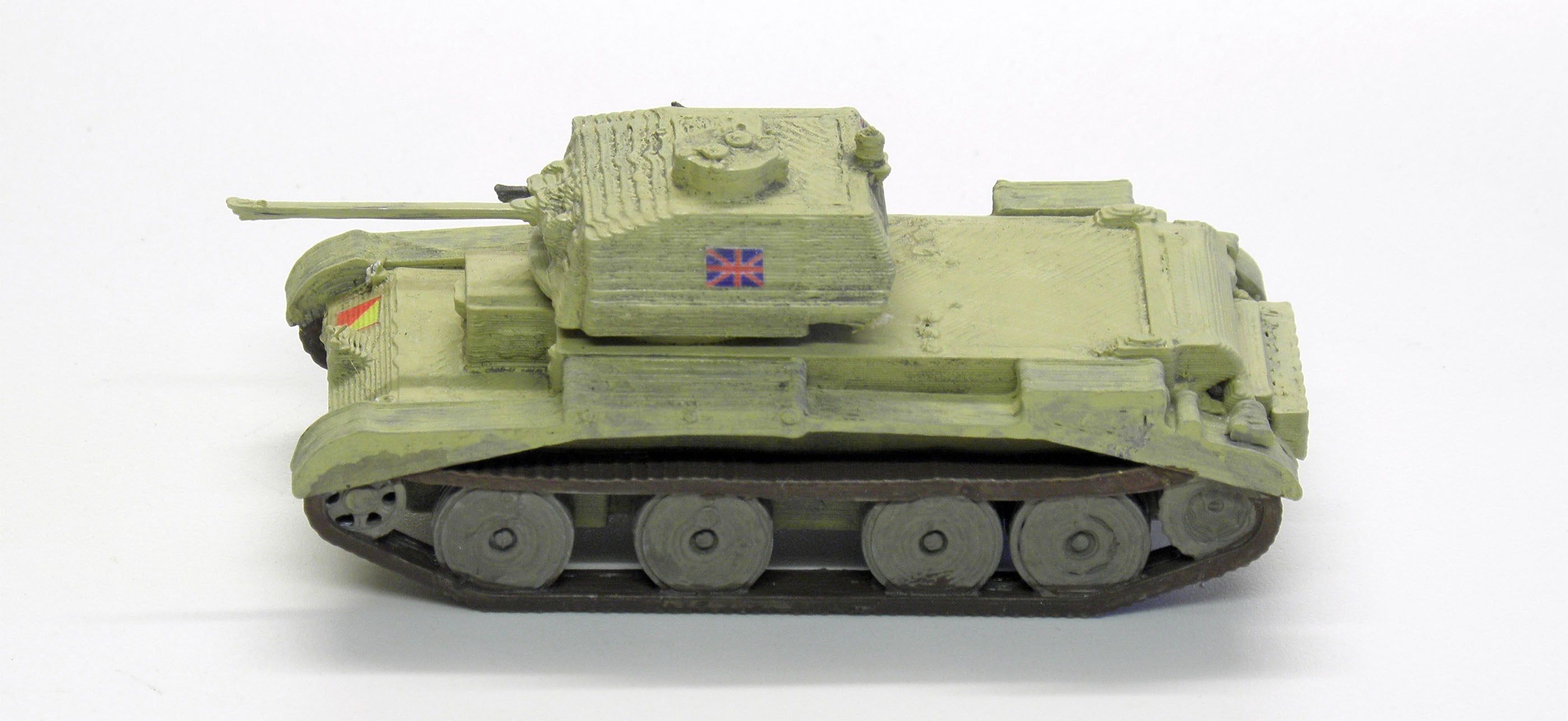 Cruiser Tank MK IV "A13 Mk II" britischer Kampfpanzer – 3D-Scale