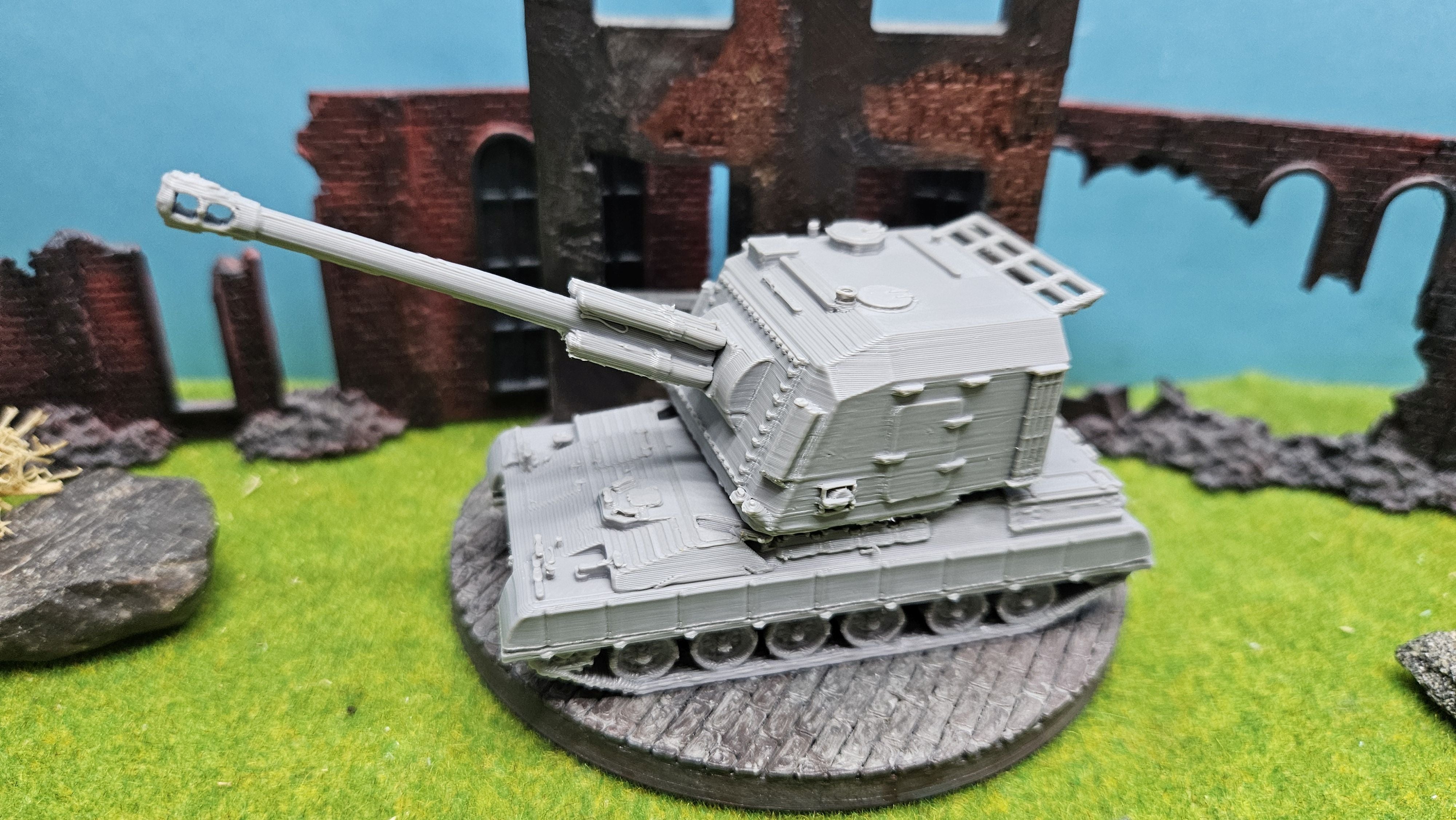 AMX AuF1 155mm GCT - Französische Panzerhaubitze – 3D-Scale