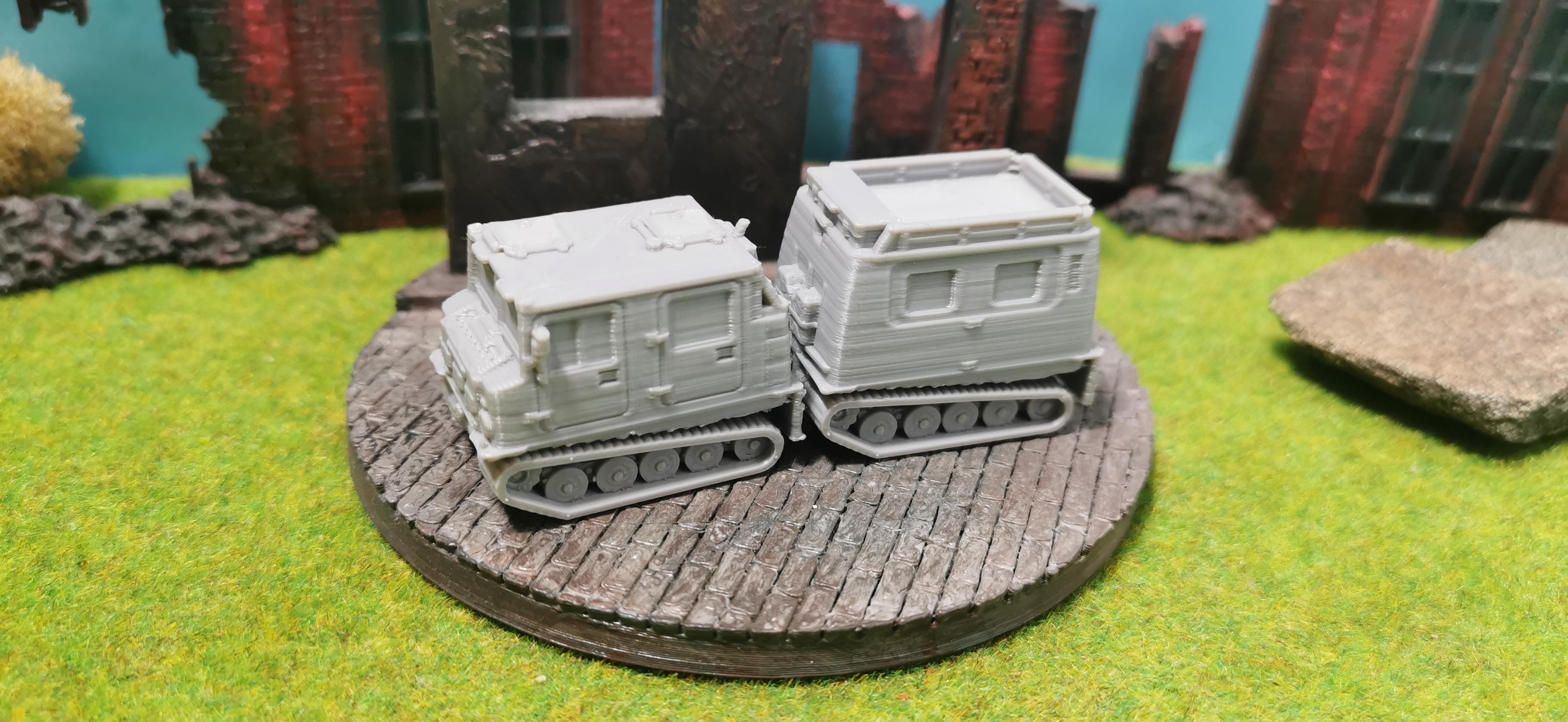 Bandvagn 206 (BV-206) all-terrain vehicle – 3D-Scale