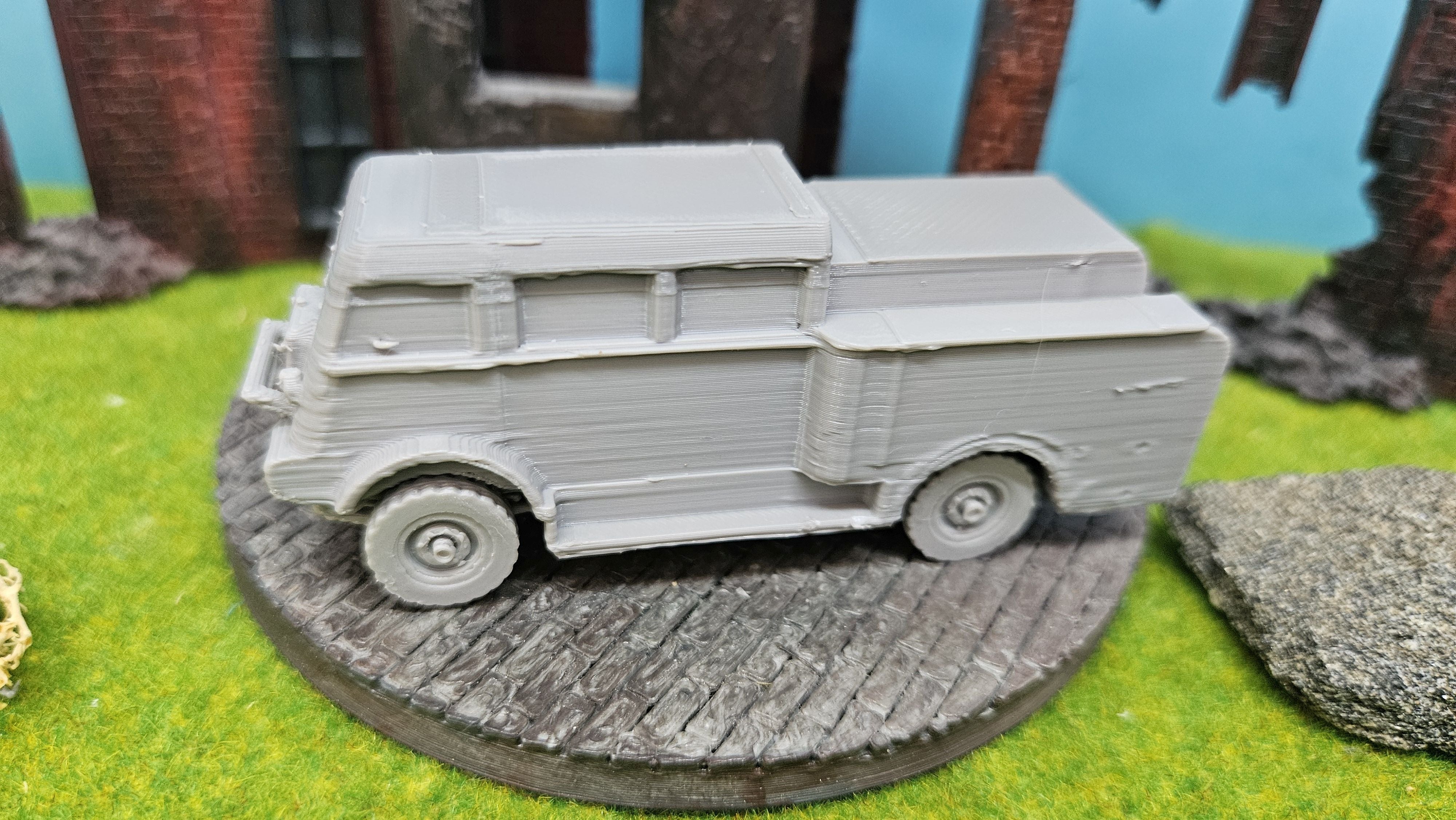 Bedford QL LKW "Feuerwehr" – 3D-Scale