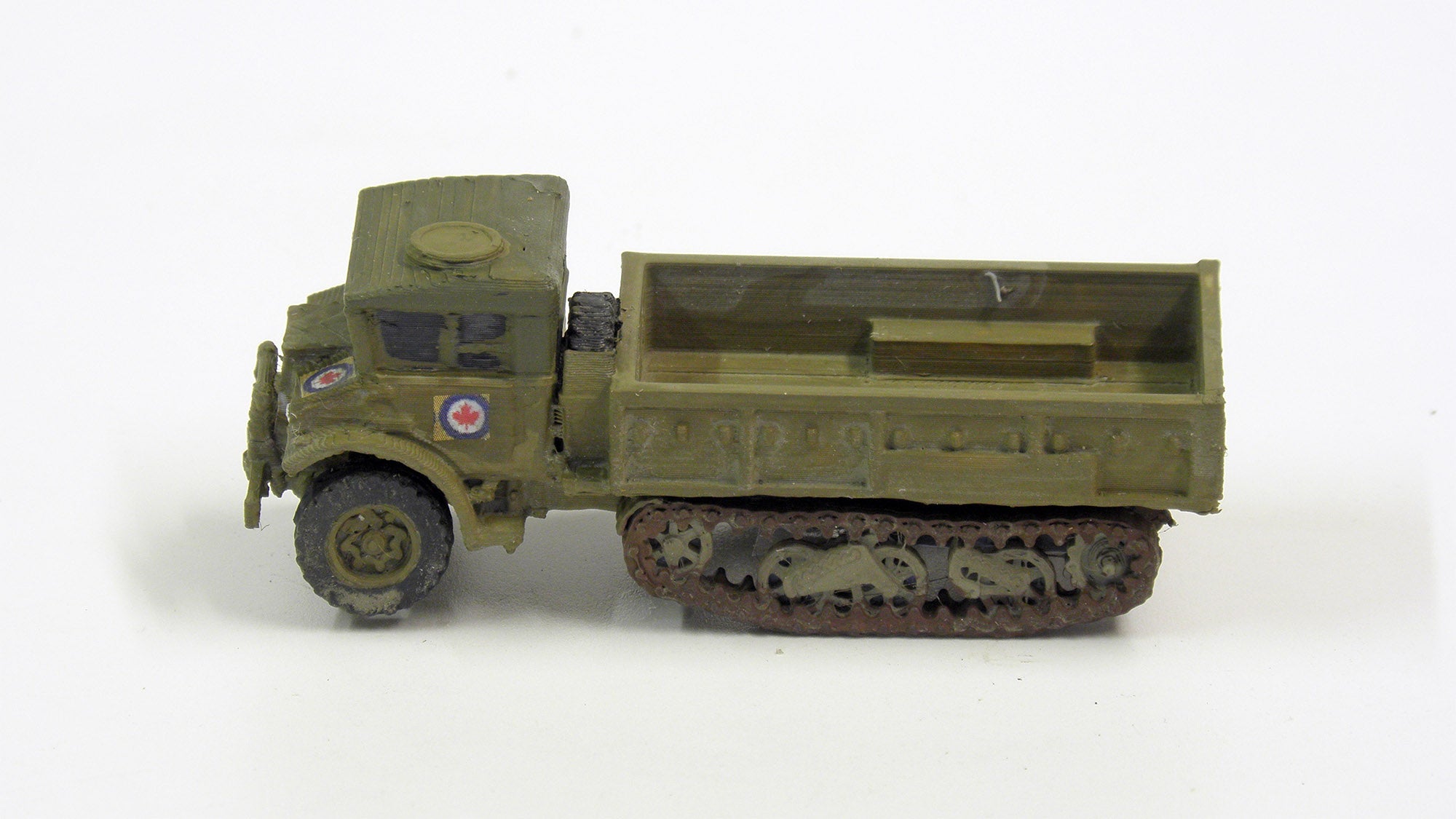 Canadian Military Pattern C60L Halbketten LKW "Pritsche" – 3D-Scale