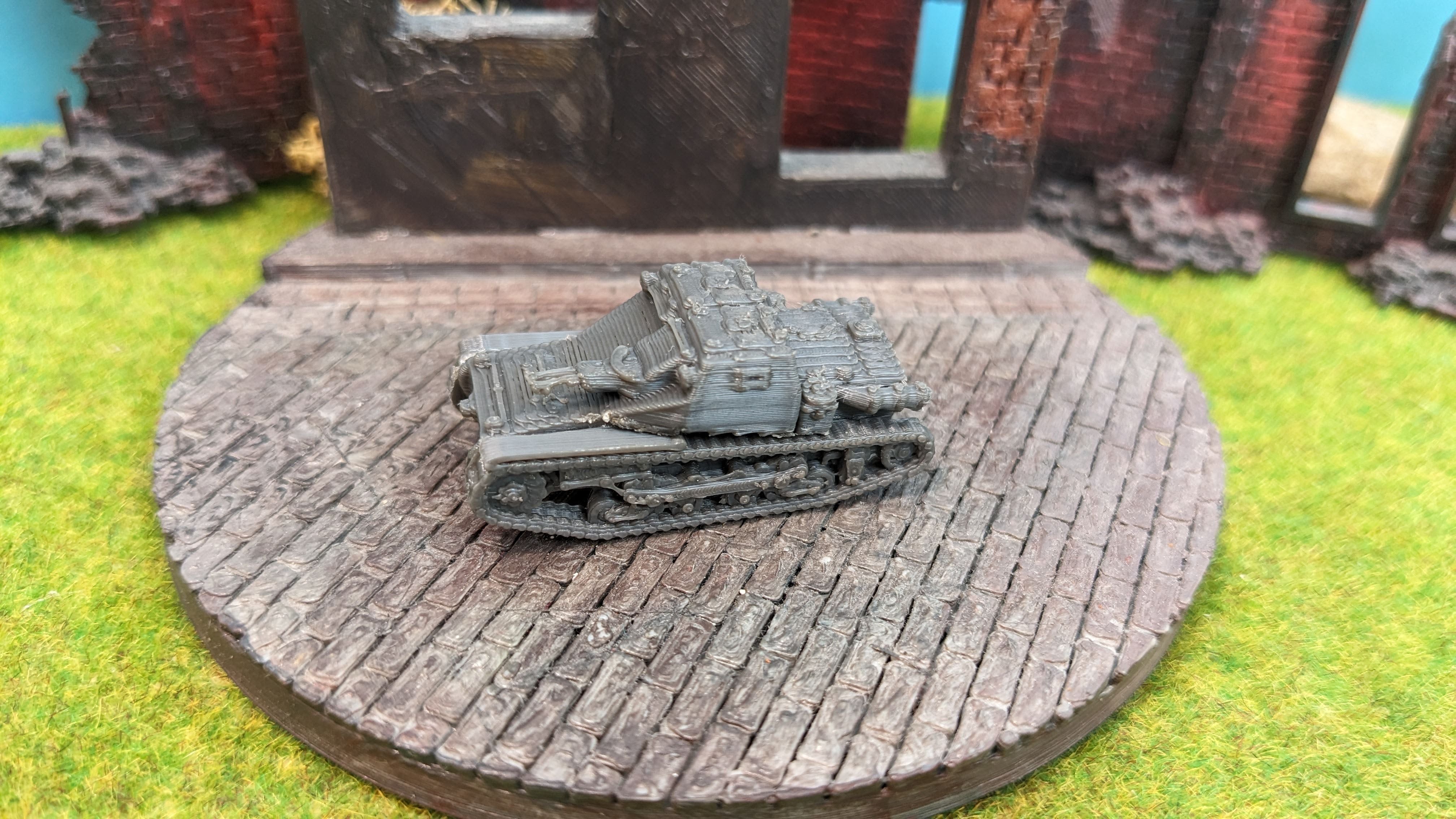 Carro Veloce CV-35 (L3/33) italienischer Tankette – 3D-Scale
