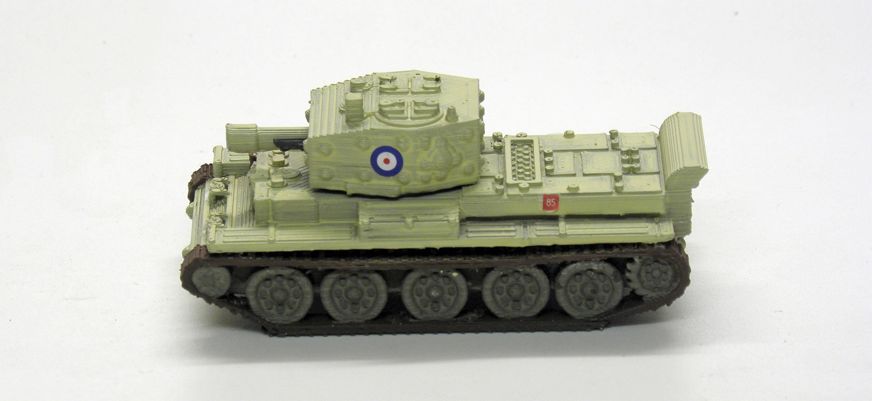 Cromwell Tank "Centaur" A27L britischer Kreuzerpanzer – 3D-Scale