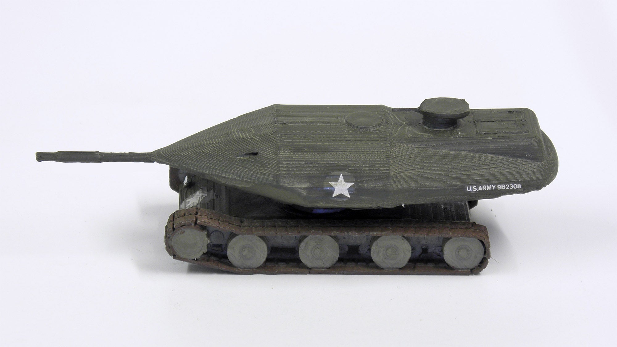 Chr. TV-8 "Atomic Tank" experimenteller US Panzer – 3D-Scale
