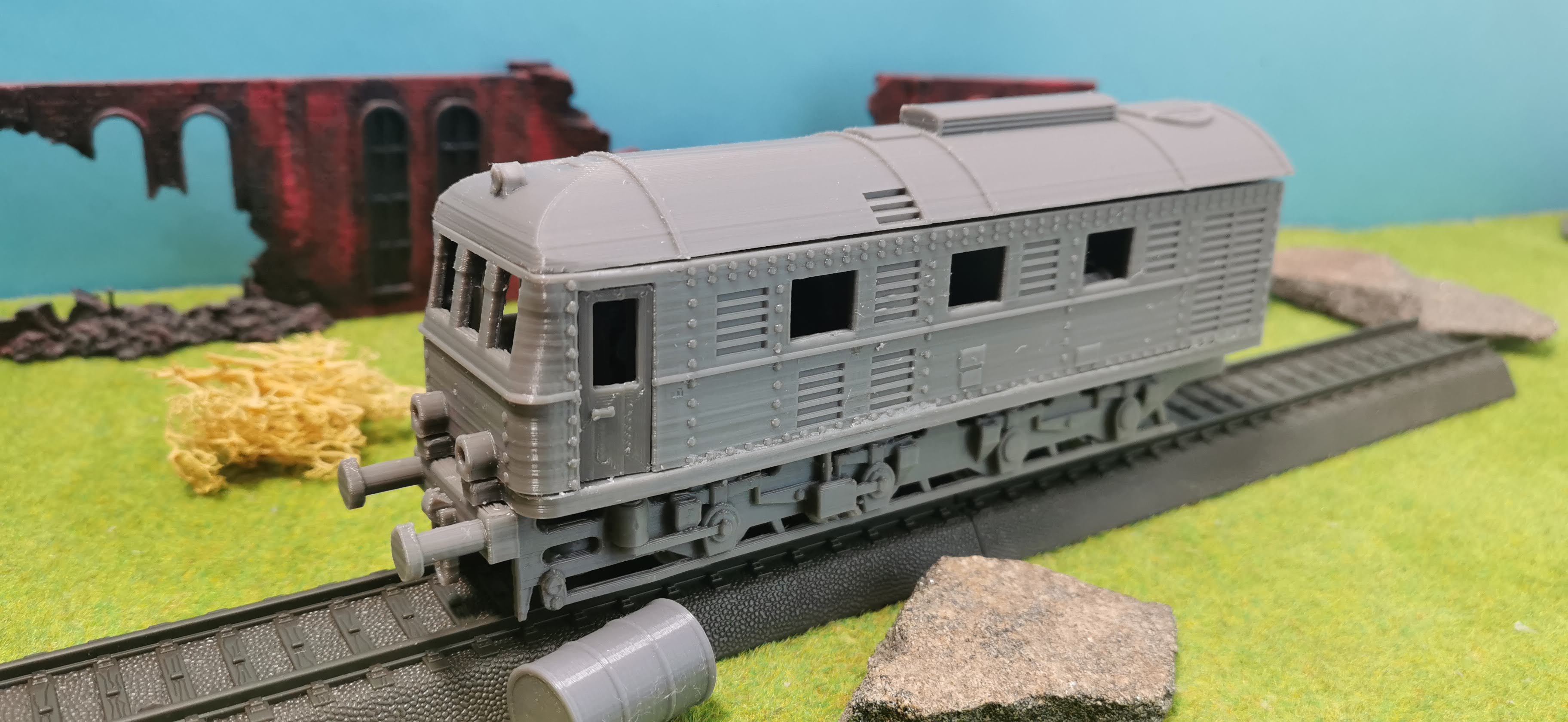 Wehrmachtslokomotive D311 – 3D-Scale