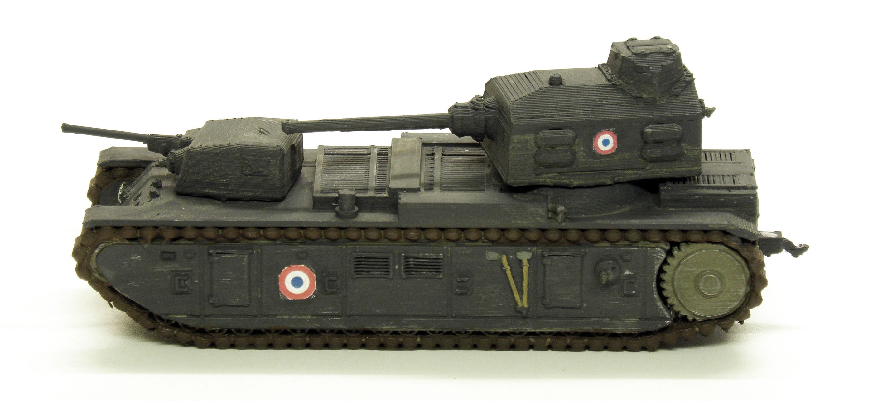 FCM F1 französischer schwerer Panzer – 3D-Scale