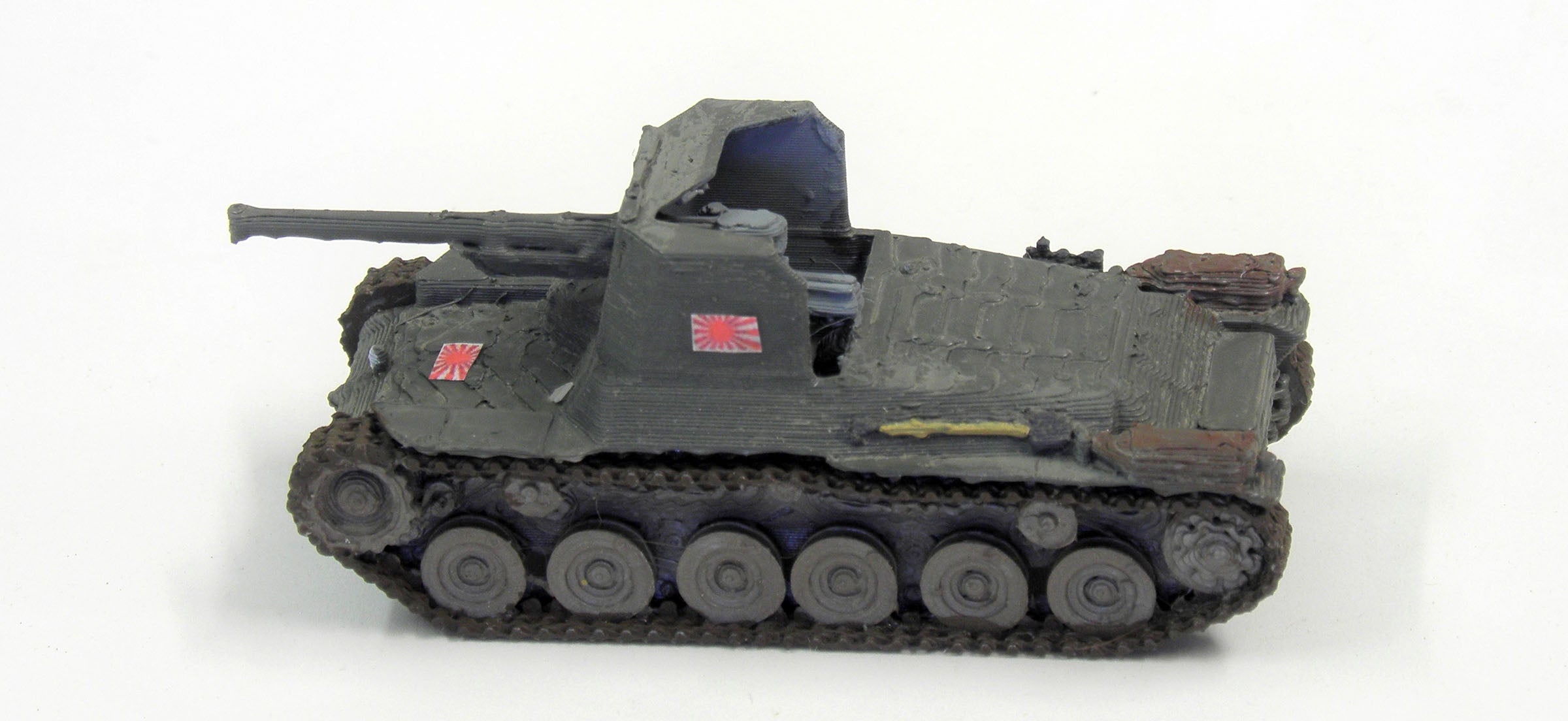 Typ 1 Ho-Ni I Japanischer Jagdpanzer – 3D-Scale