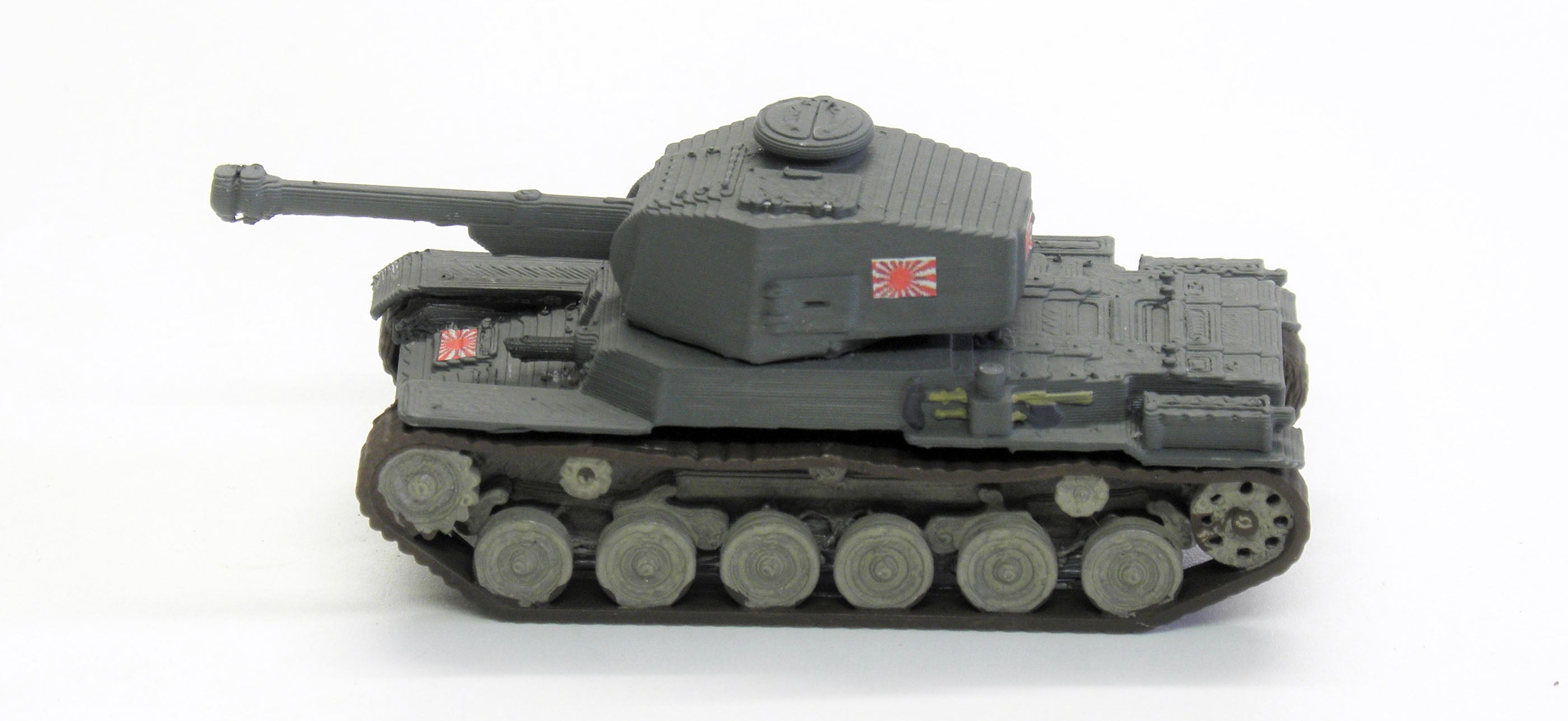 Type 3 "Chi-Nu" mittlerer Japanischer Panzer – 3D-Scale