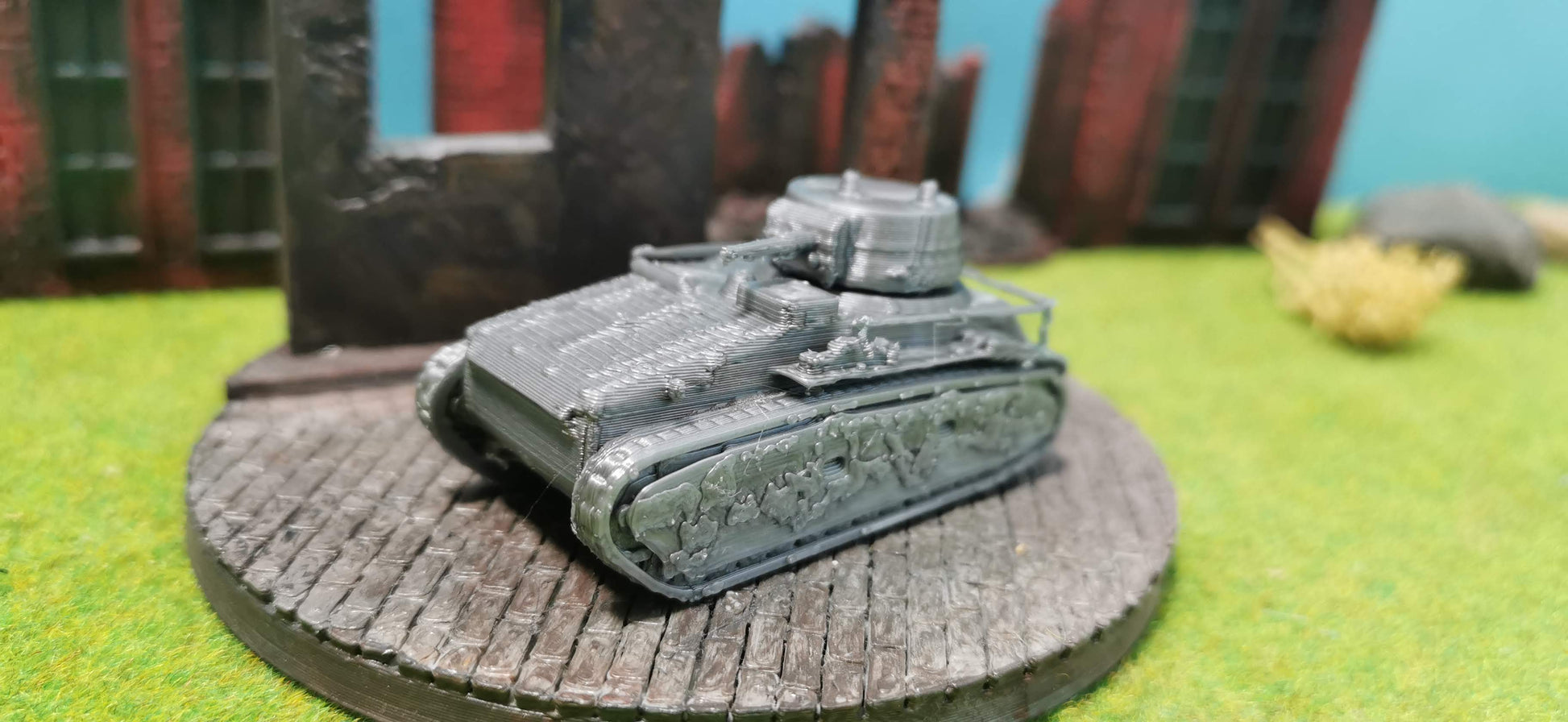 Leichttraktor (VK 31) WW1 deutscher Versuchspanzer – 3D-Scale