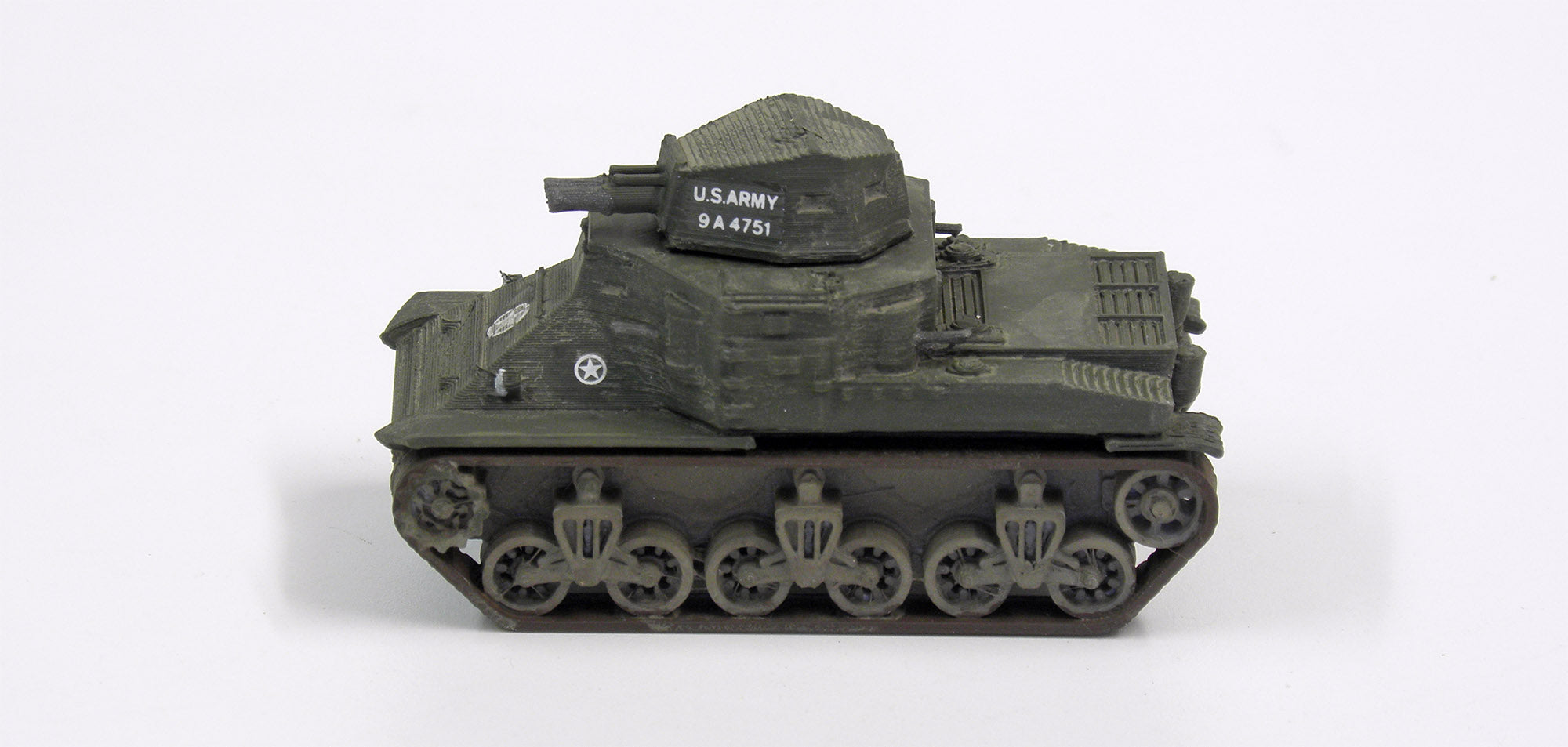 M2 Medium "Twin Gun" US Panzer – 3D-Scale