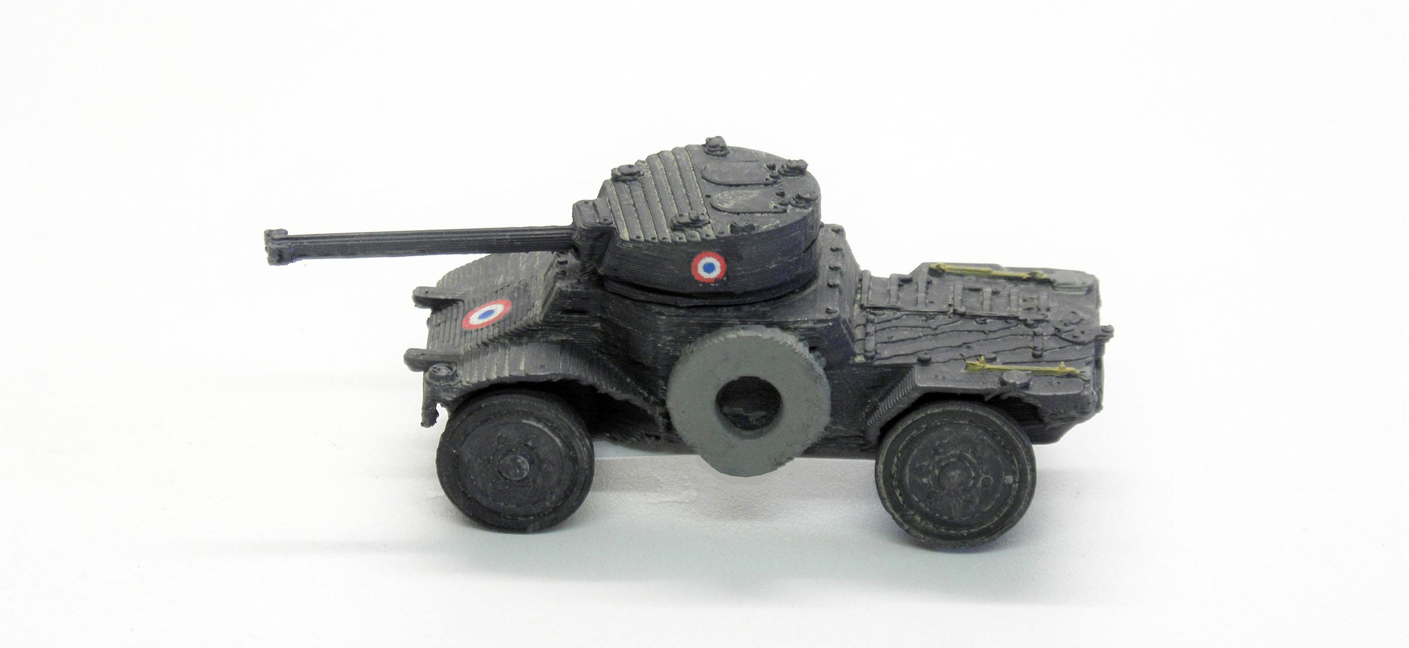 Panhard 178 B französischer Radpanzer – 3D-Scale