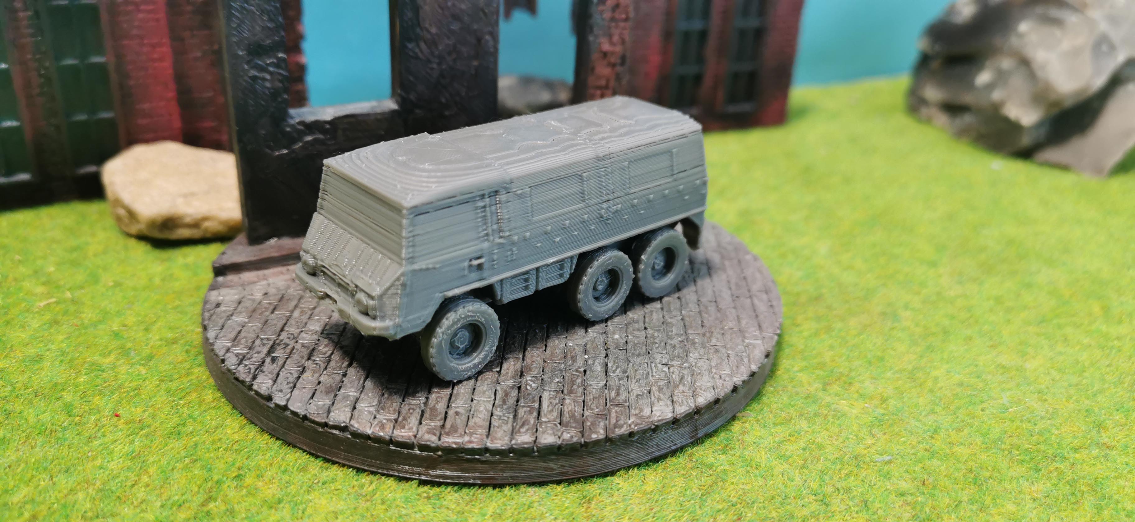Steyr Pinzgauer österreichisches Militärfahrzeug – 3D-Scale