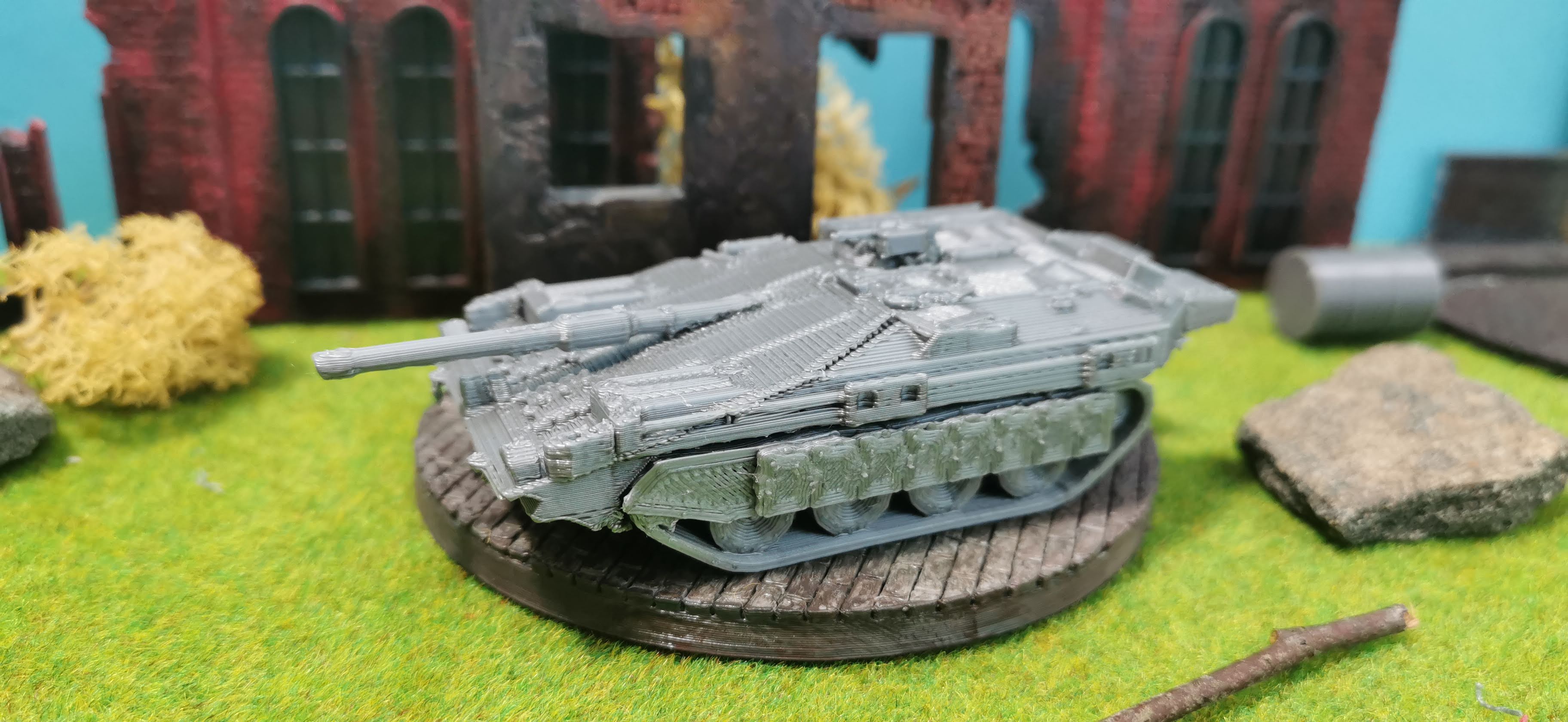 Stridsvagn STRV 103 – Schwedisches Sturmgeschütz – 3D-Scale