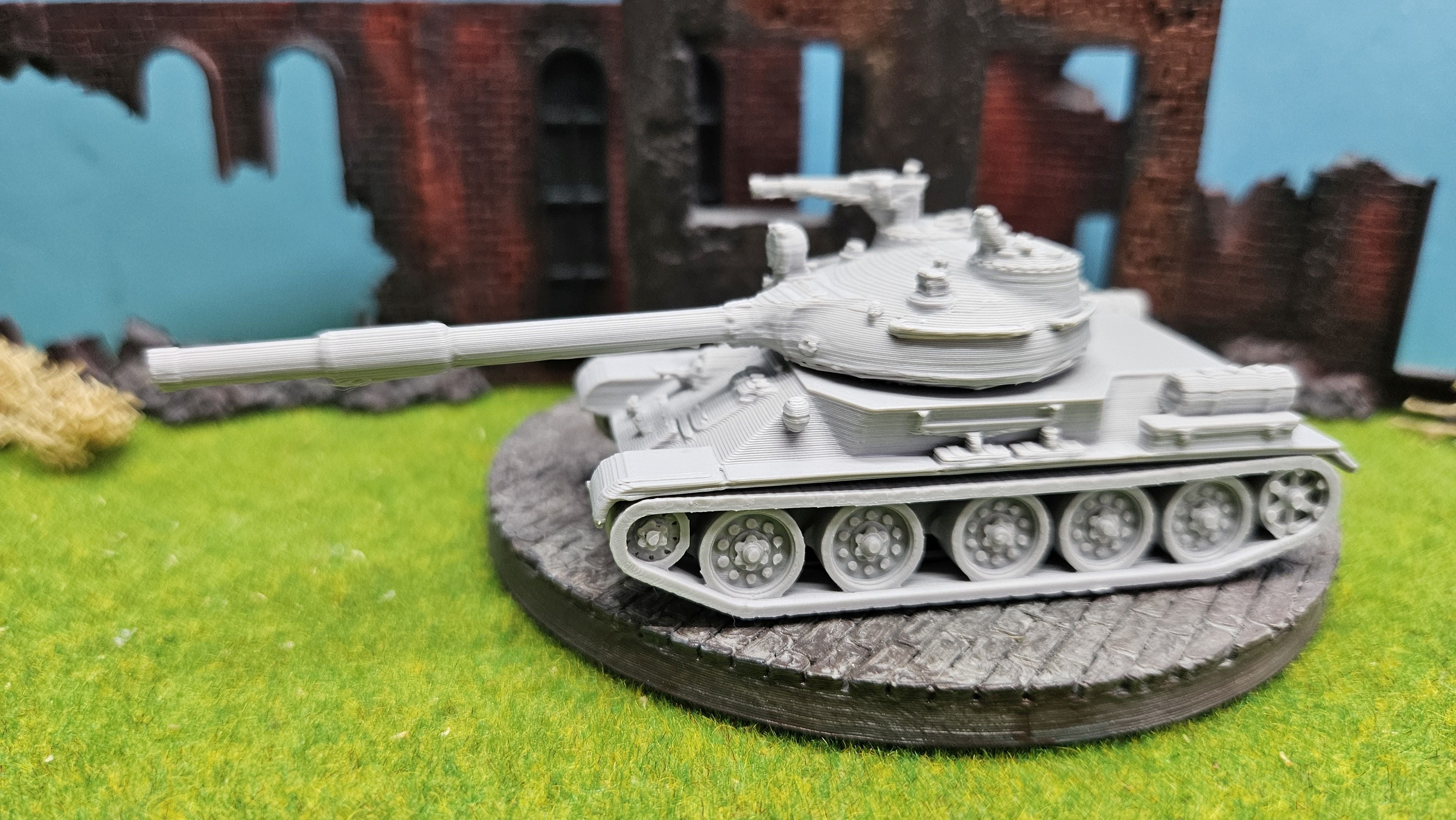 T-34 62 Sowjet Panzer mit T-62 Turm – 3D-Scale