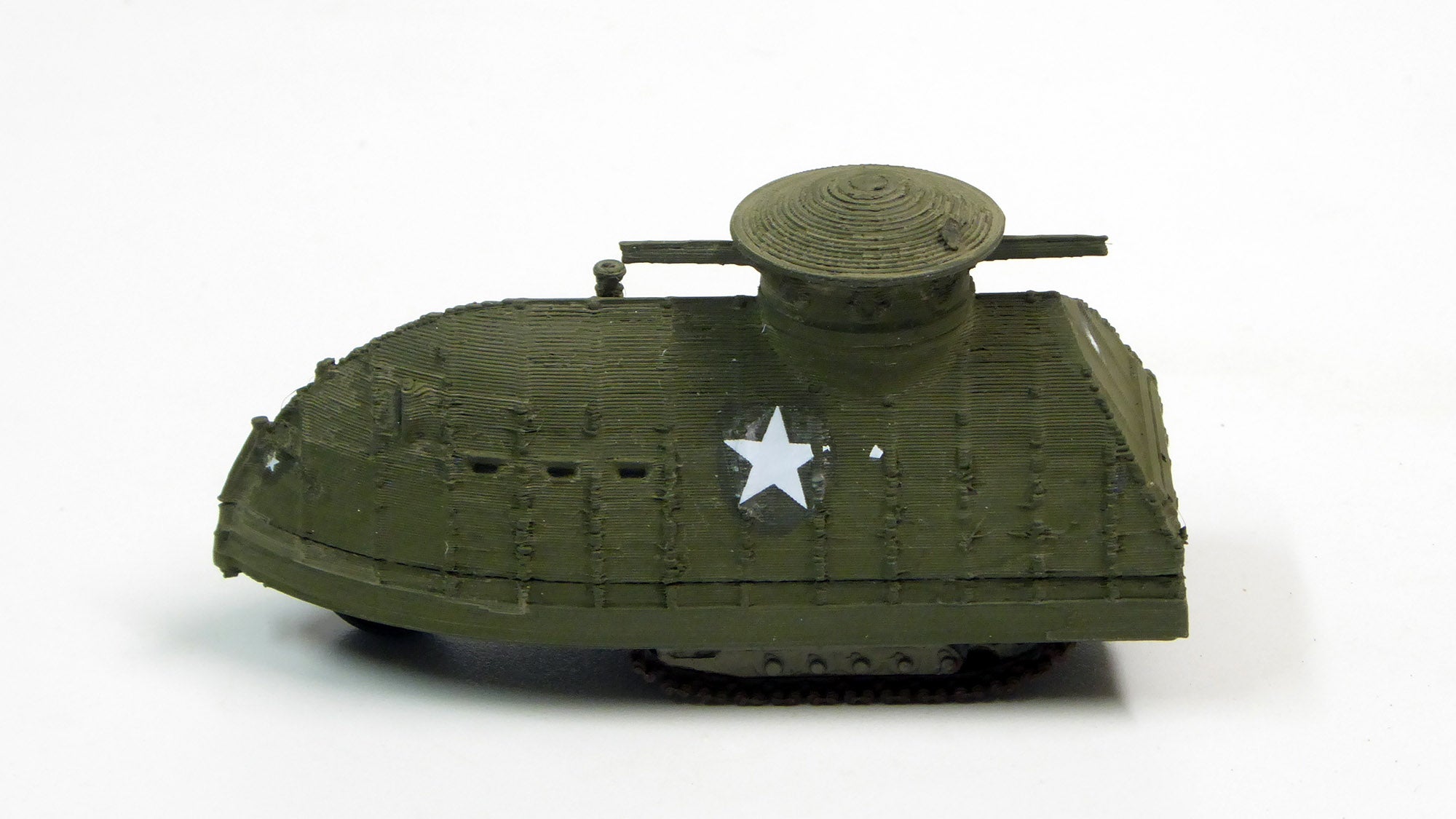 Tracklayer CLB 75 US WW1 Prototyp Panzer – 3D-Scale