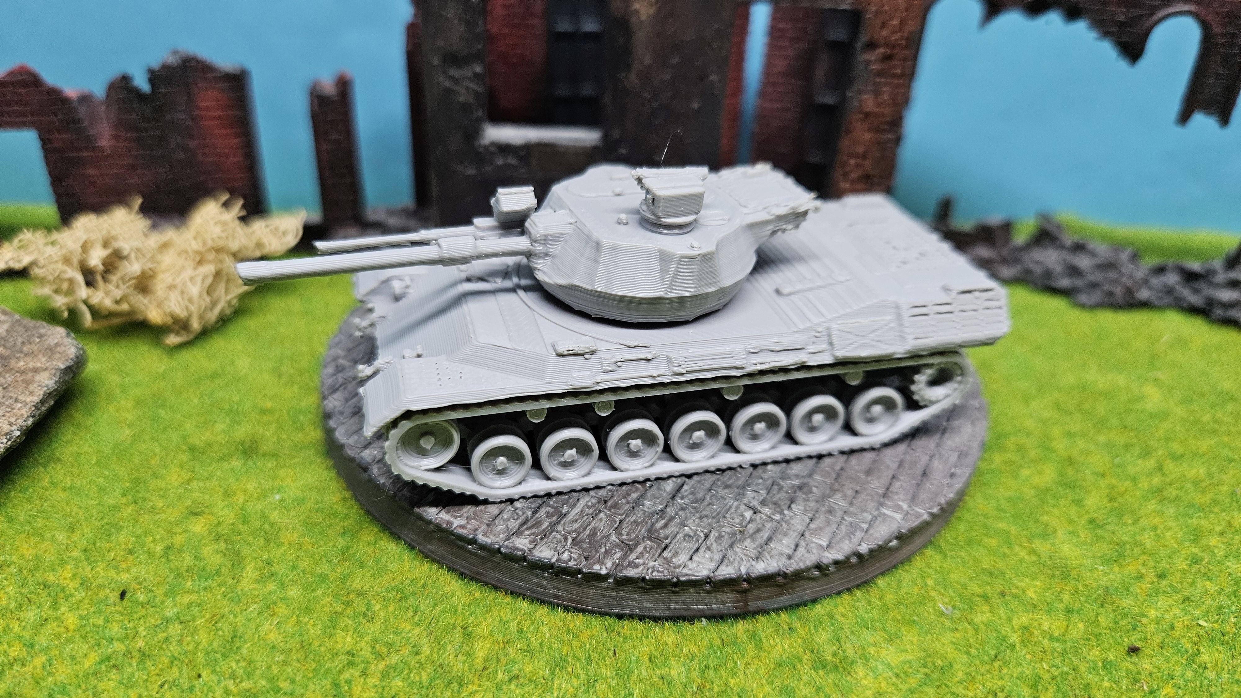 "Turm 3" deutscher MBT Prototyp Panzer – 3D-Scale