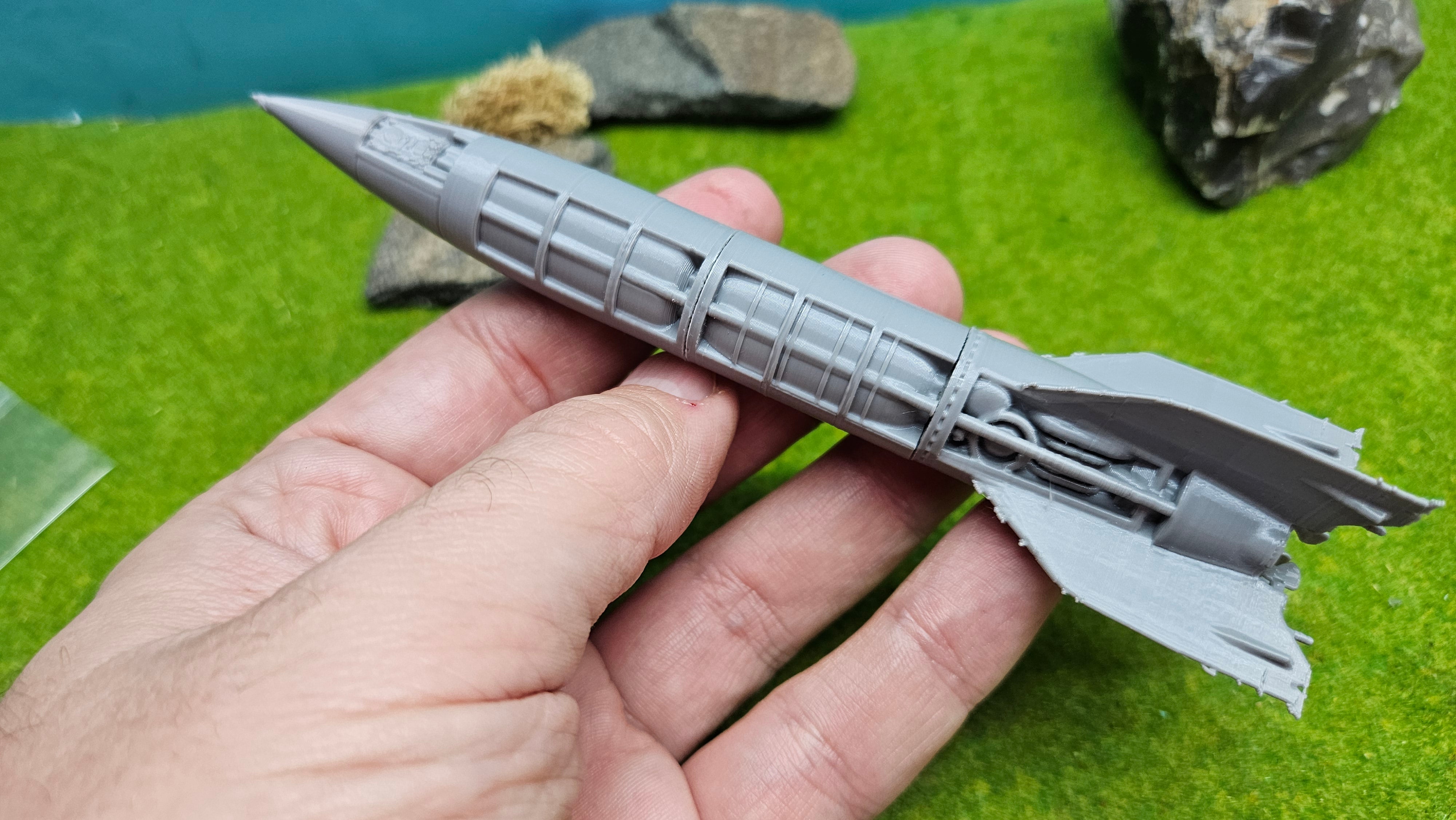 V2 Rakete - Aggregat 4 "A4" – 3D-Scale
