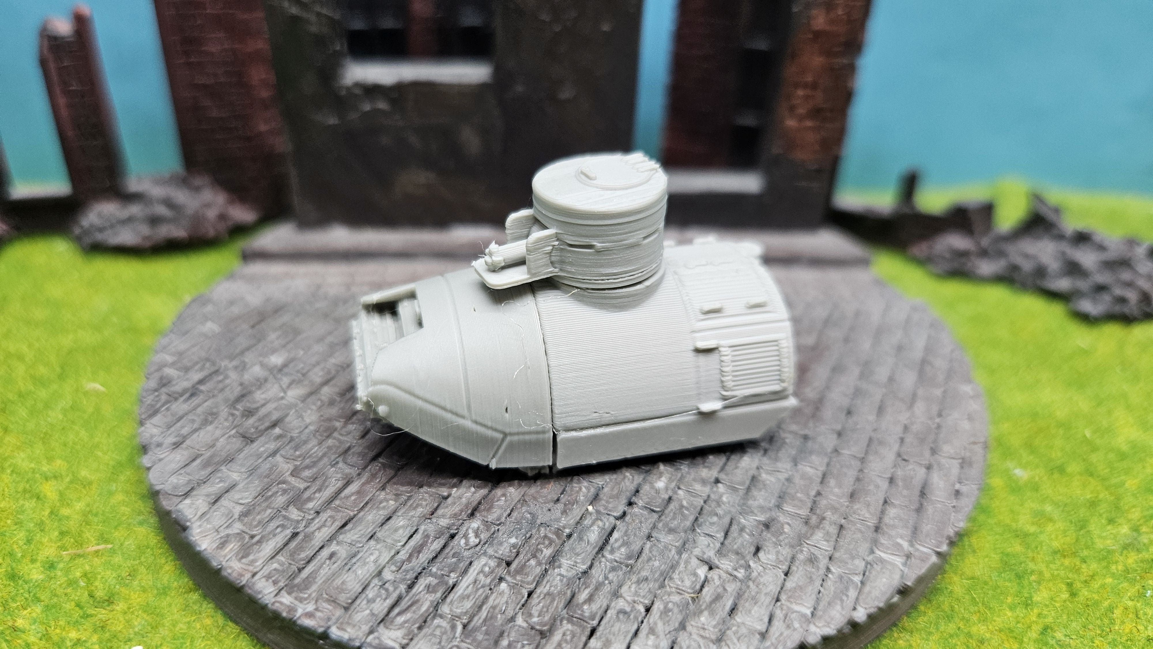 Vezdekhod - Früher russischer Panzerprototyp – 3D-Scale
