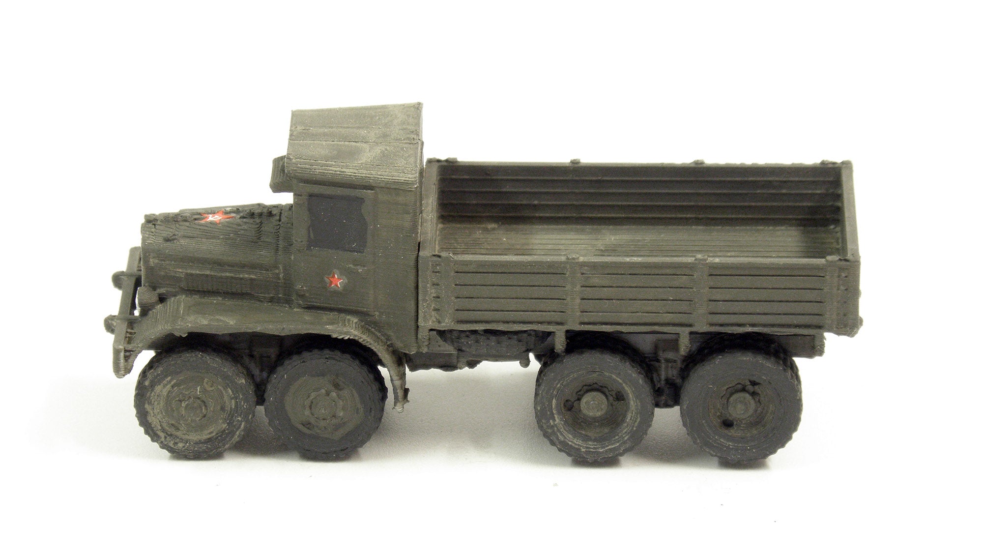 YaG-12 schwerer russischer LKW "Pritsche" – 3D-Scale