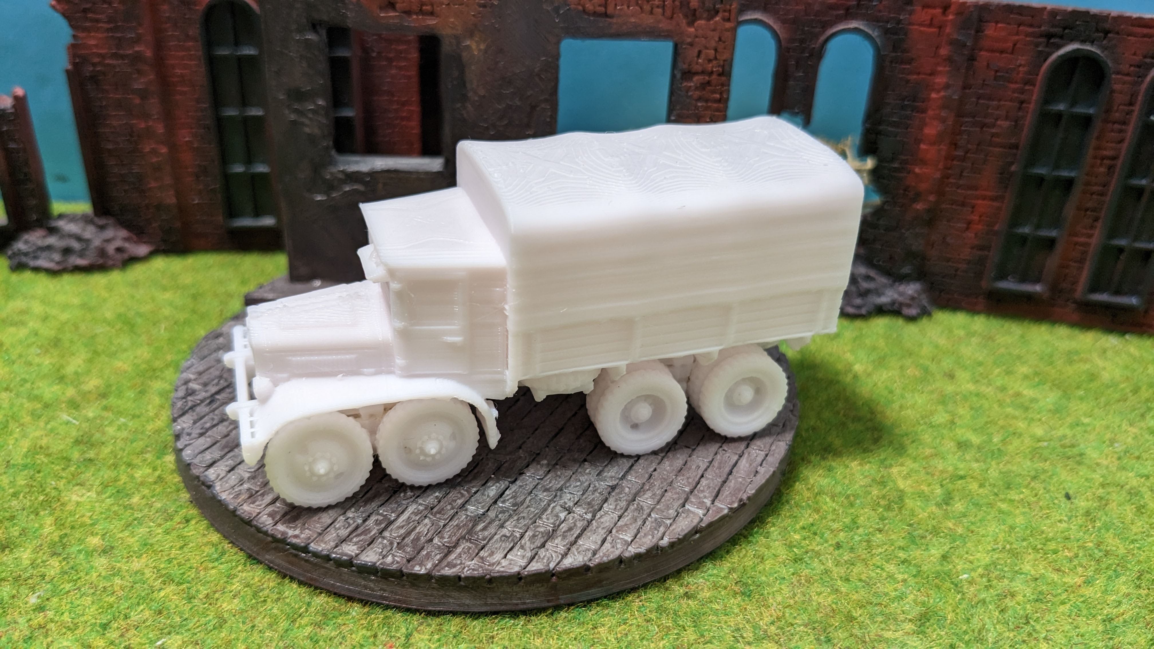 YaG-12 schwerer russischer LKW "Plane" – 3D-Scale