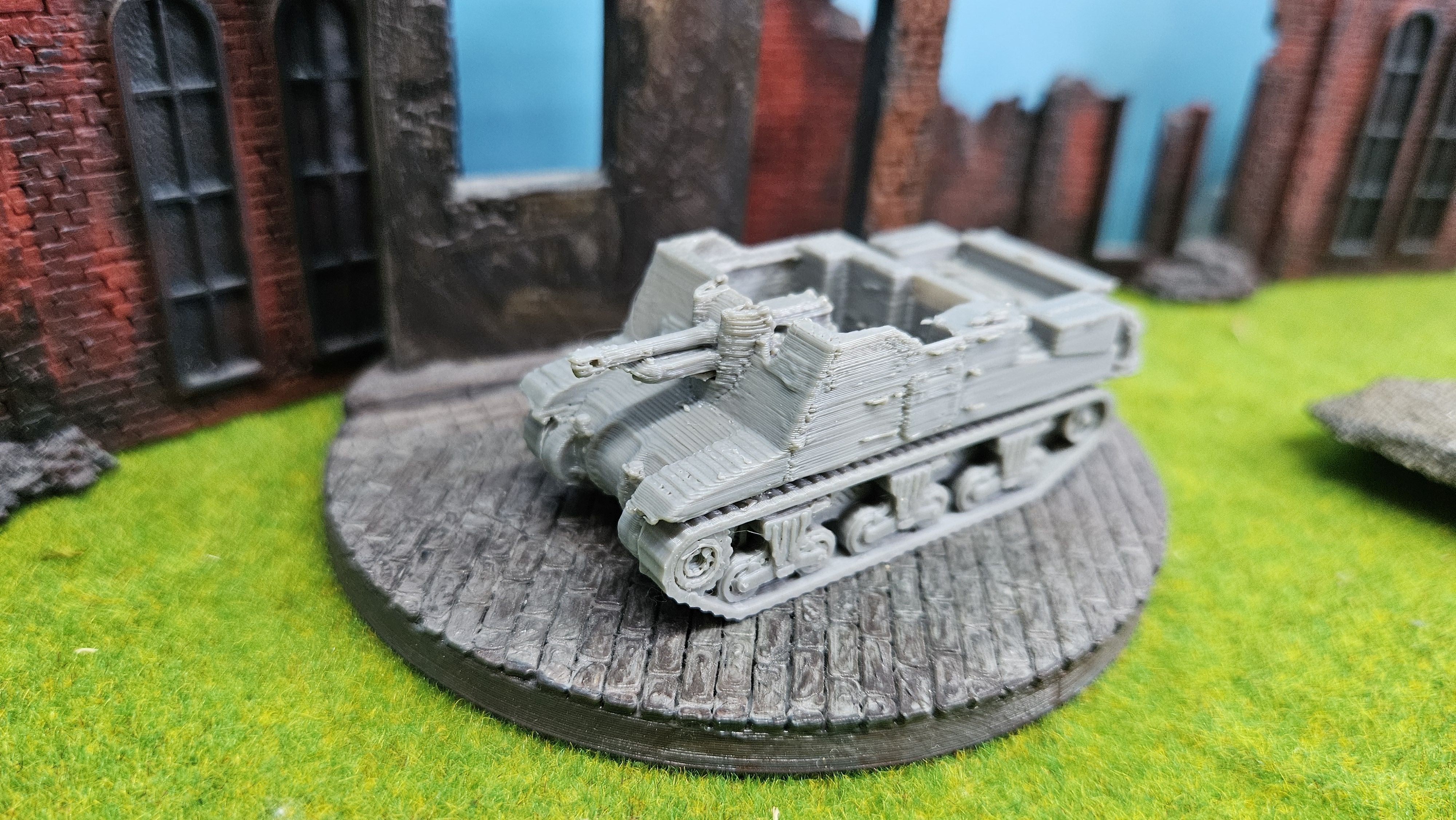 Australische Prototyp Yeramba Selbstfahrlafette – 3D-Scale