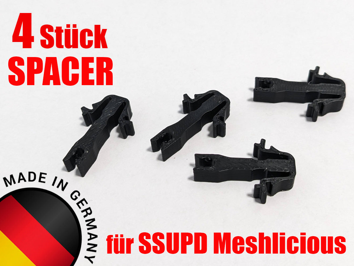 4x "SPACER" Clip passend für SSUPD Meshlicious Case – 3D-Scale